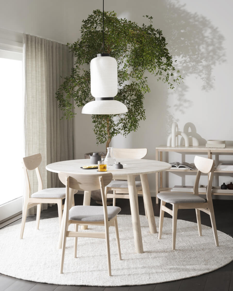 שולחן עגול Taransay – Idana Furniture